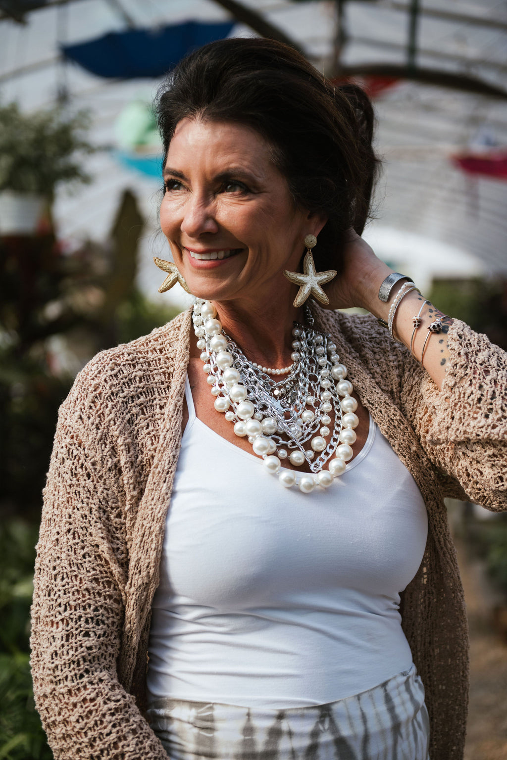 Balls & Pearls Necklace Set – Water Lili